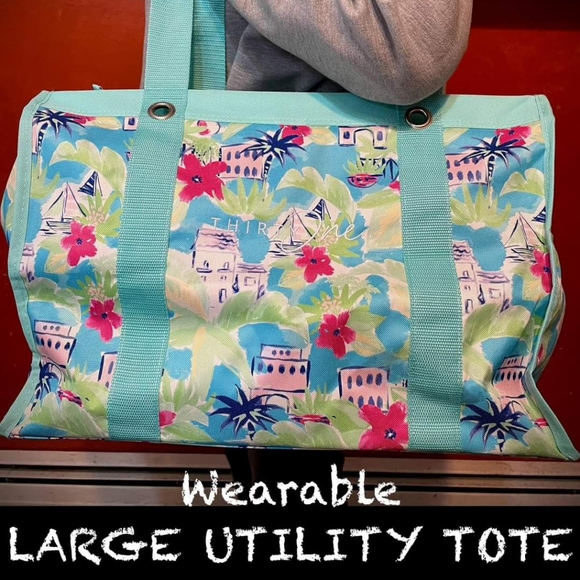 thirty-one | Bags | Thirtyone Large Wearable Utility Tote Nip | Poshmark
